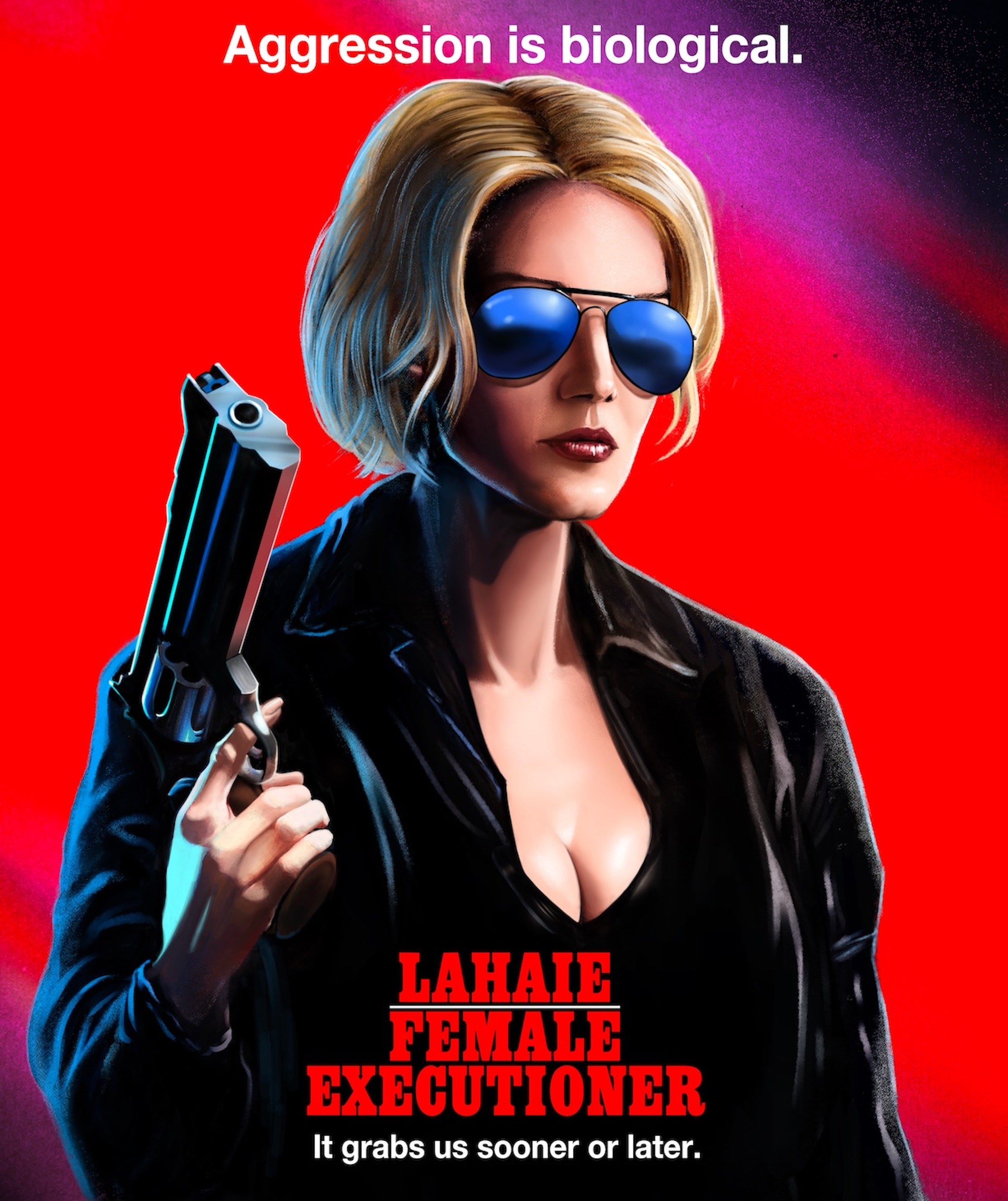 Female Executioner Sticker Severin Films 3524