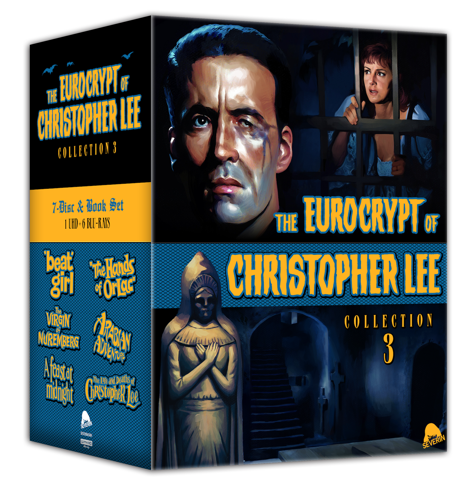 SEVERIN HONORS SIR CHRISTOPHER LEE WITH RELEASE OF THIRD EUROCRYPT COL ...