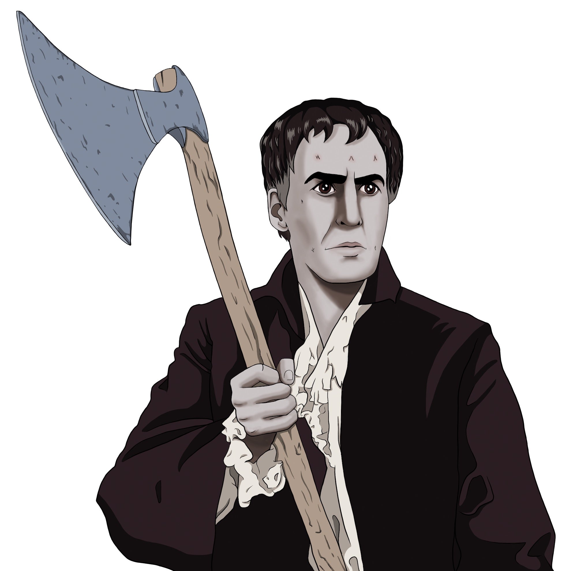 Christopher Lee Sticker – Severin Films